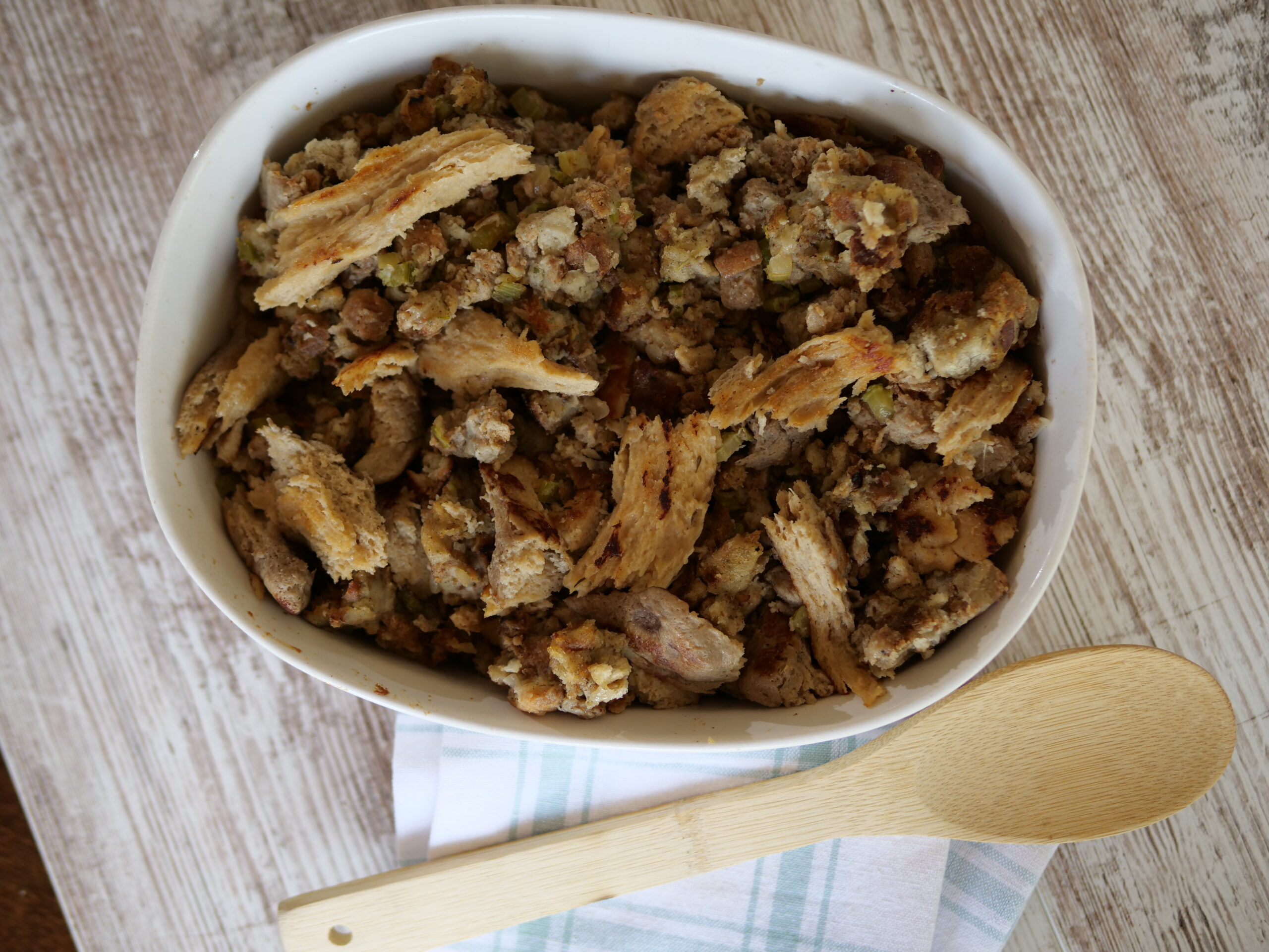 Vegan Thanksgiving Stuffing - Give Them Something Better